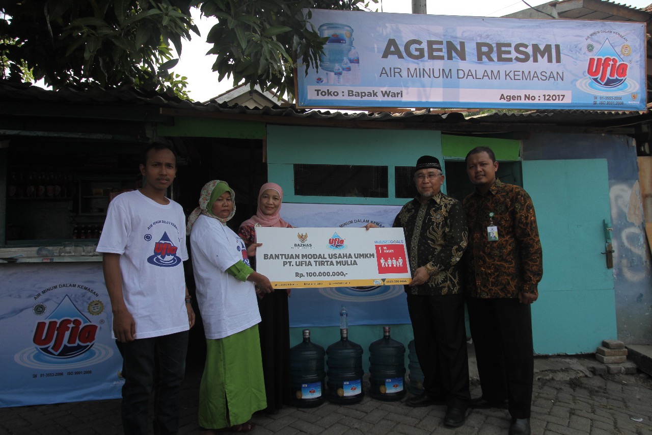 Air Minum Ufia Percayakan CSR kepada BAZNAS - MySharing